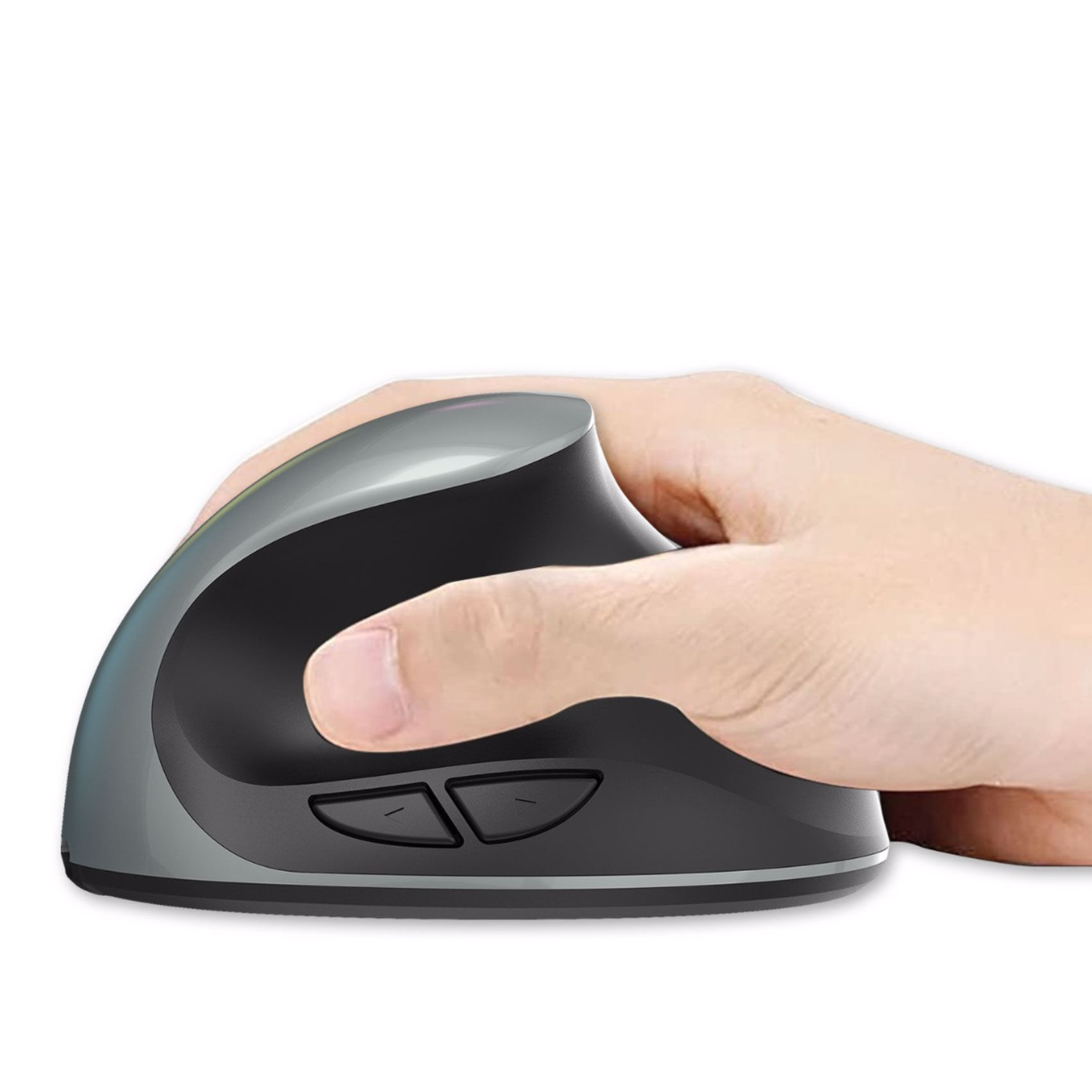 Bt837xr Rechargeable Wireless 2.4g+5.0+3.0 Bluetooth Vertical Mouse, Ergonomic Vertical Mouse ...