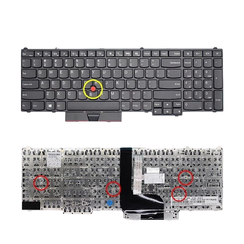 Wholesale English Laptop Keyboard Layout For Lenovo Thinkpad P50 P70 ...
