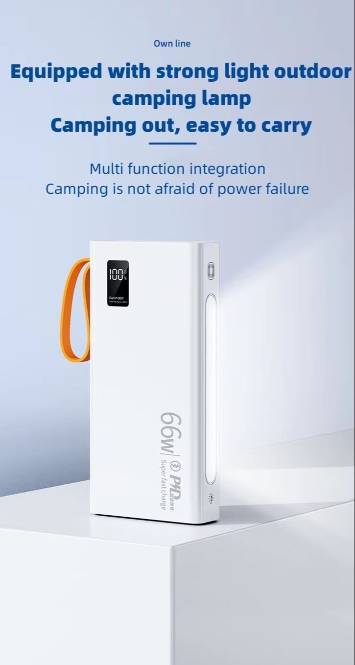 Factory Pd22.5w Fast Charging High Capacity Portable Built-in Cables ...