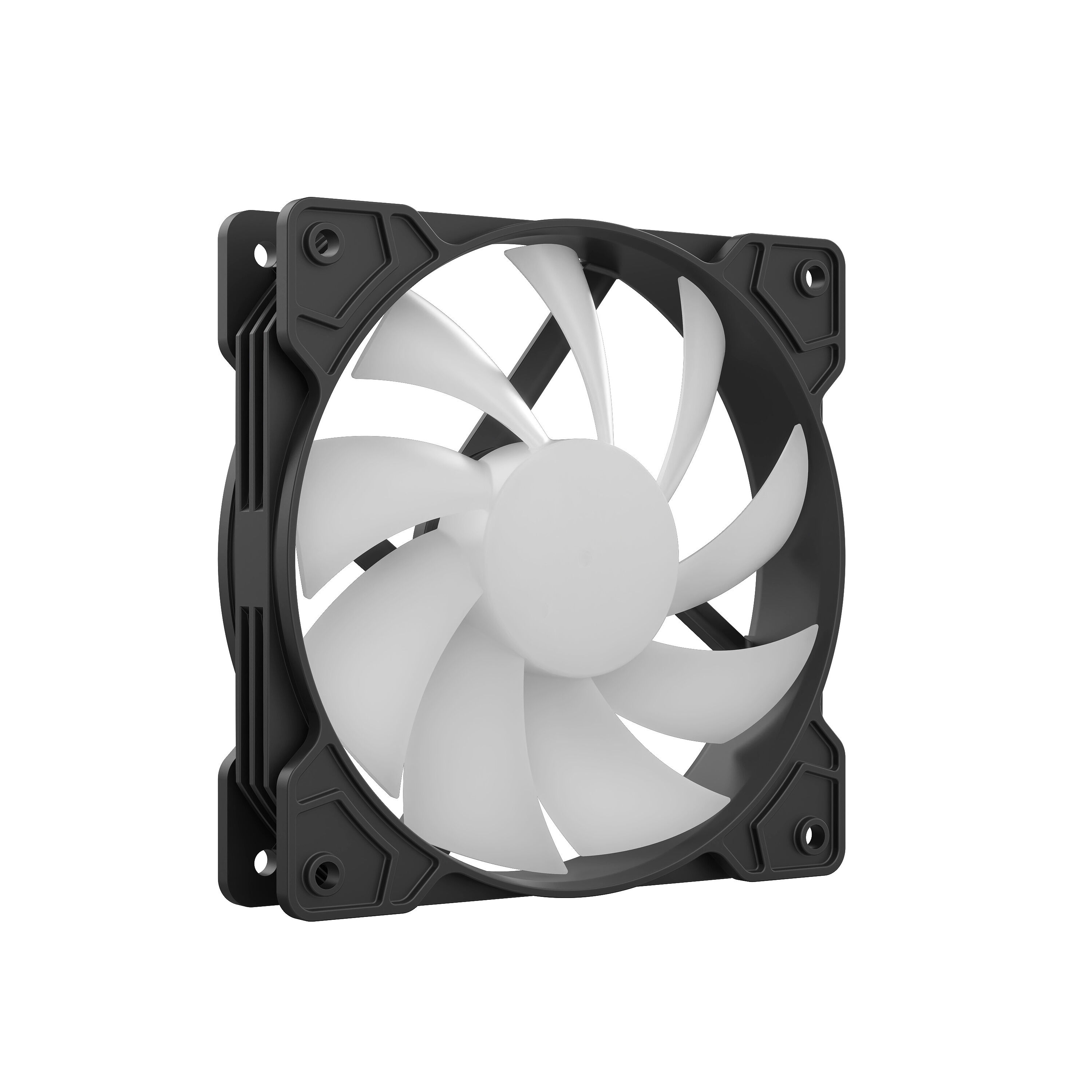 Ruix Rx-134 Argb Light High Airflow Pc Fan 9 Blades Aluminum Heatsink ...