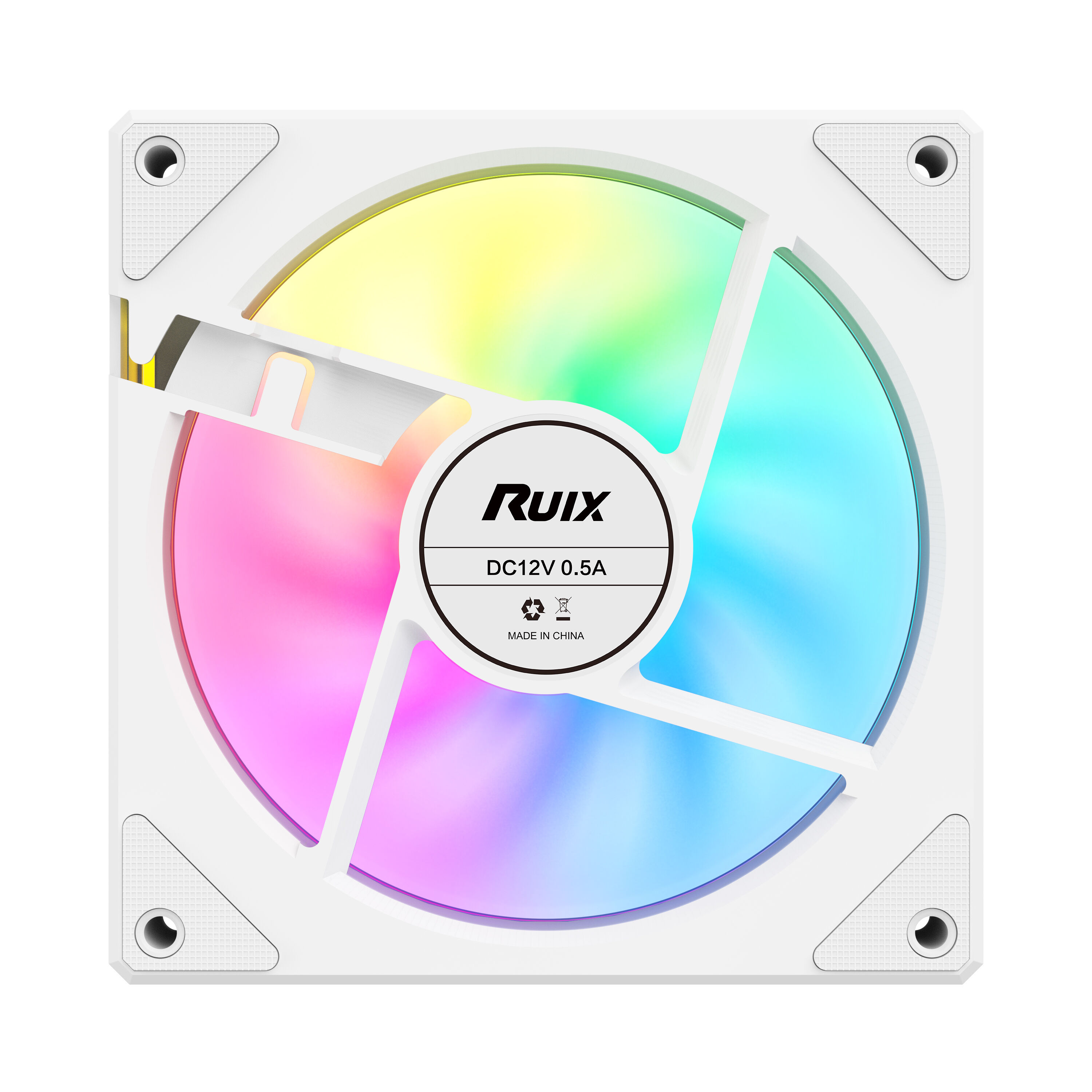 Ruix Rx-27(white) Stylist Low Noise Cpu Radiator Fan High Performance ...
