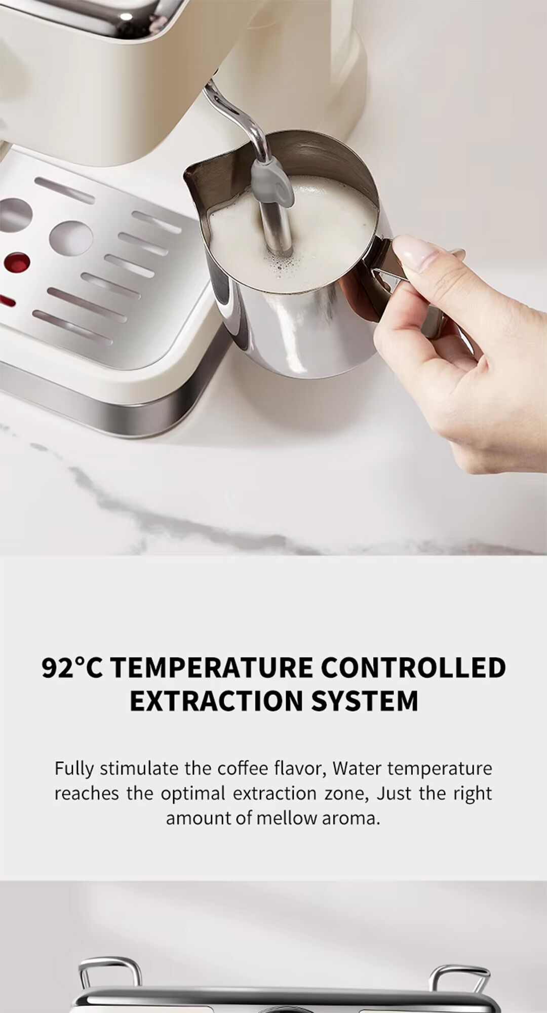 Multifunctional 1050w Automatic Automatic Coffee Making Machine Full ...