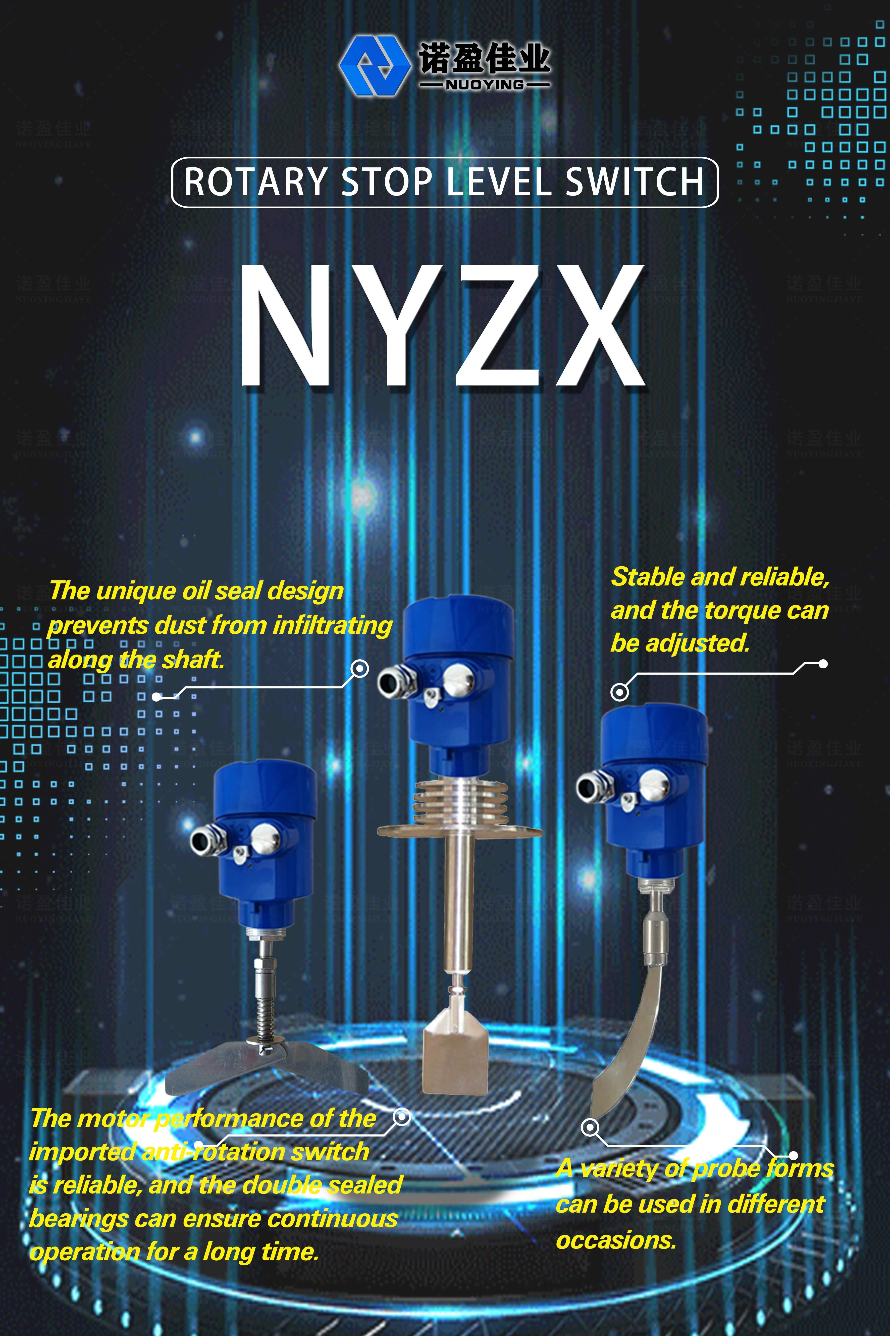 Silo High Temperature Bulk Rotary Paddle Level Switch Corn Material ...