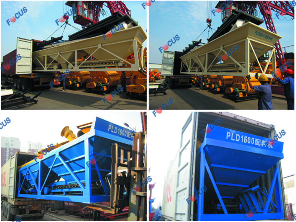 60m3/h Aggregate Batcher For Concrete Plant, Concrete Aggregate Batcher ...