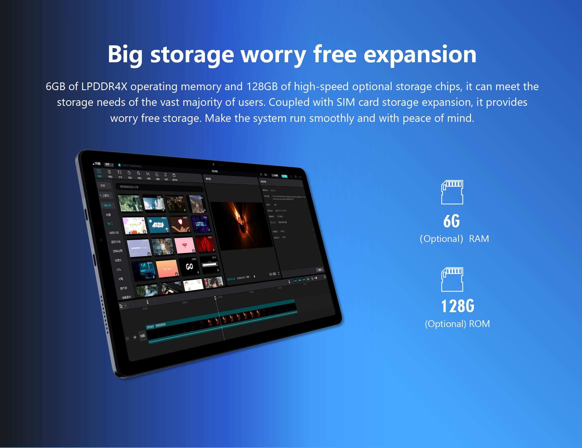 New Arrival 5g Tablet Rk3576 Octa Core 6gb 128gb Storage Android Tablet ...