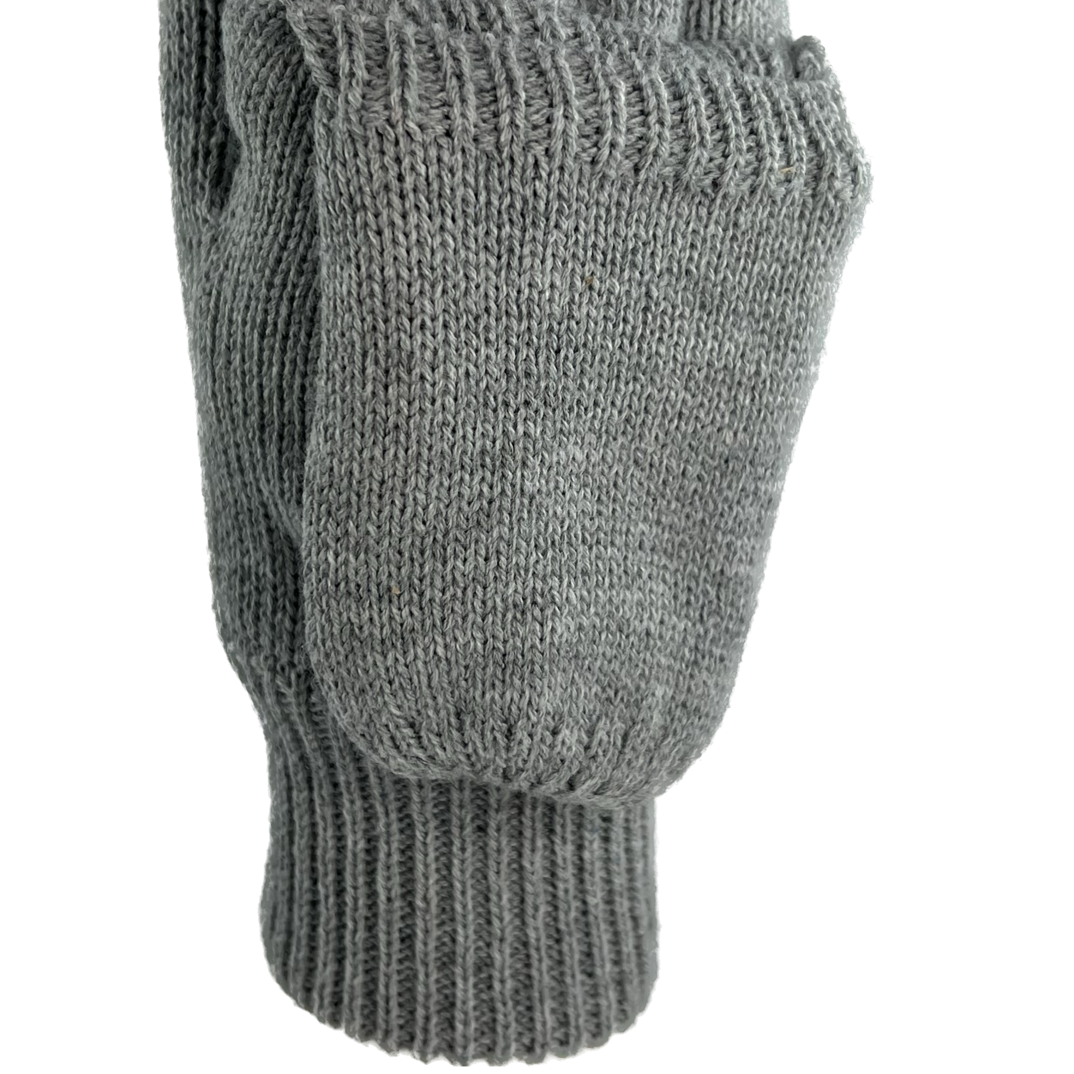 Unisex Half Finger Winter Stretchy Knit Fingerless Typing Gloves ...