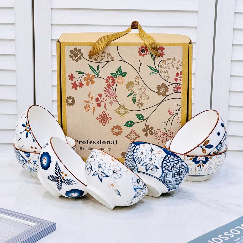 Buy China Wholesale Wholesales Porcelain Bowls Of 1/2/4/6pcs Ceramic ...