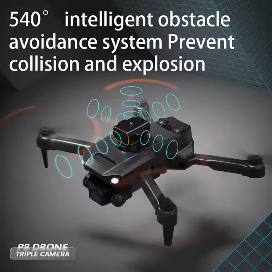 New P8 Pro P8 Ptz 5 Camera Drone 4k Wifi Fpv With Gps Dual Camera ...