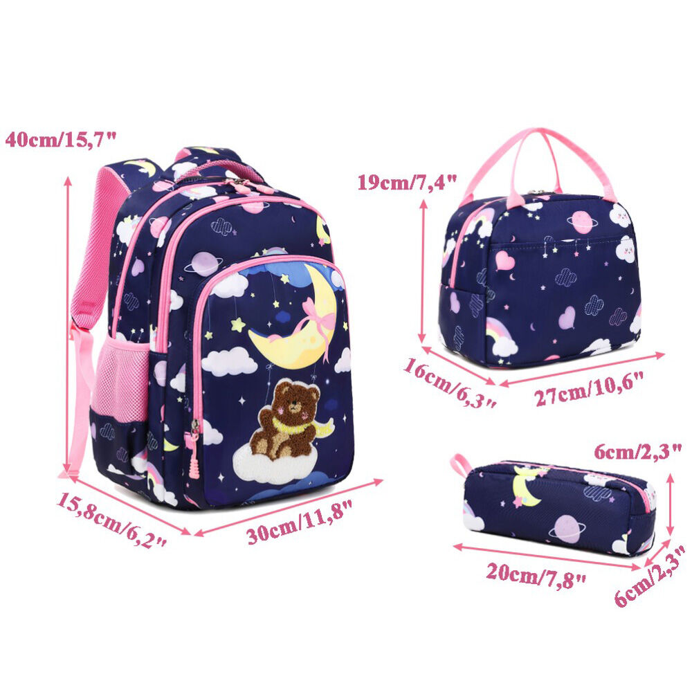 Custom Printed Water-resistant Student School Bag Pencil Case Cooler ...