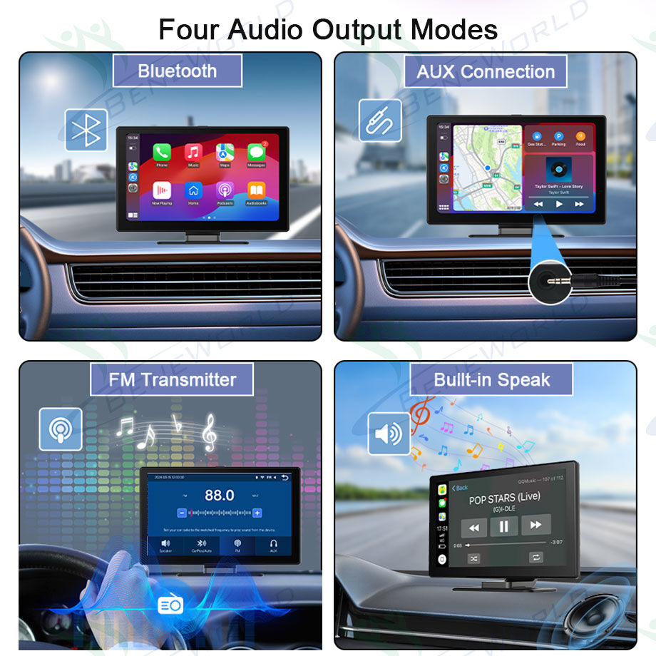 Factory Hot Sale 9 Inch Carplay Android Auto Smart Screen Airplay ...
