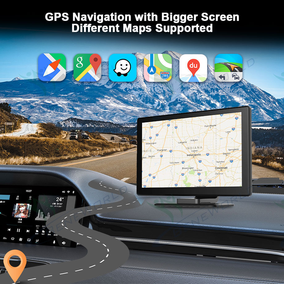 Factory Hot Sale 9 Inch Carplay Android Auto Smart Screen Airplay ...