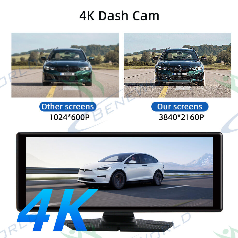 Achetez en gros 4k 1080p Double Caméra Carplay Android Auto écran ...