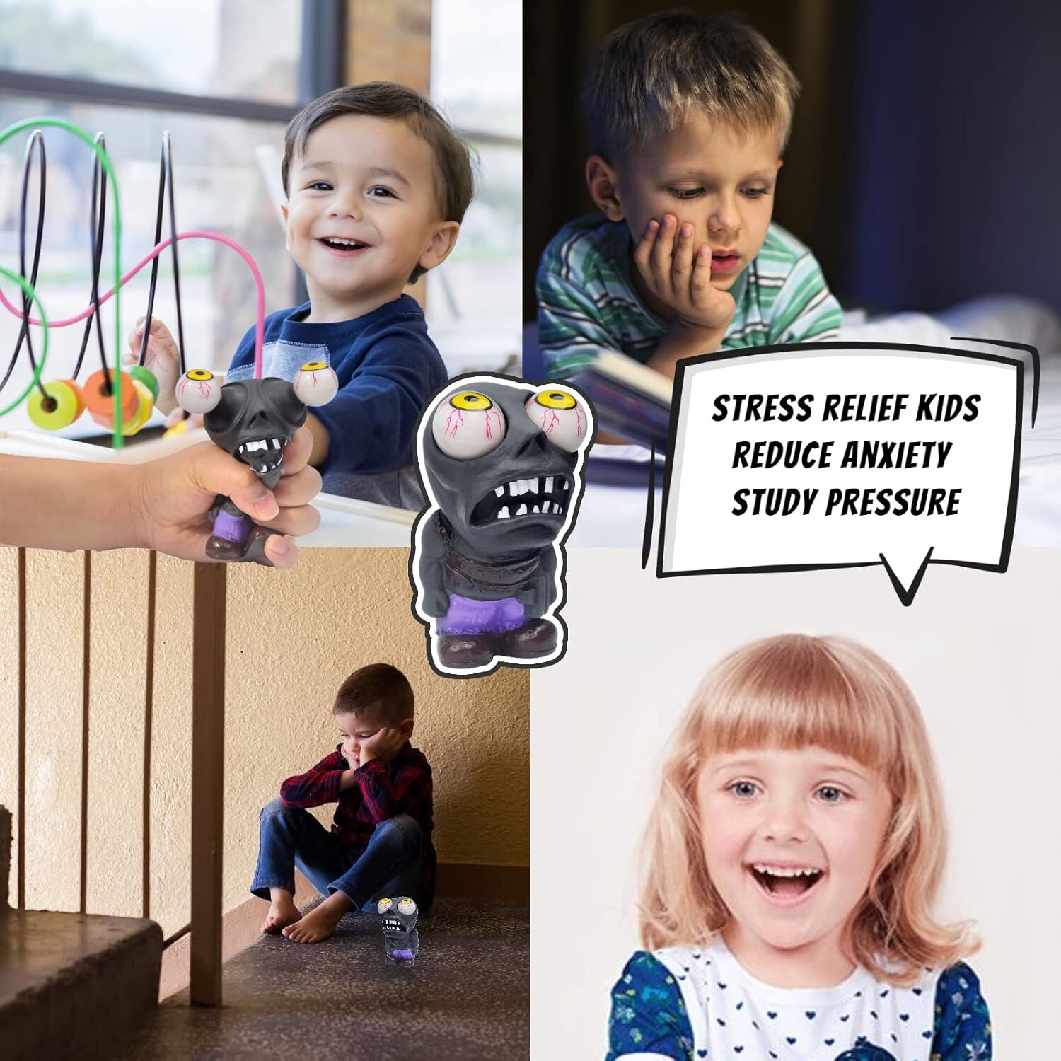 Squeeze Toy For Stress Reduction - Anxiety Reducer Sensory Play-toys ...