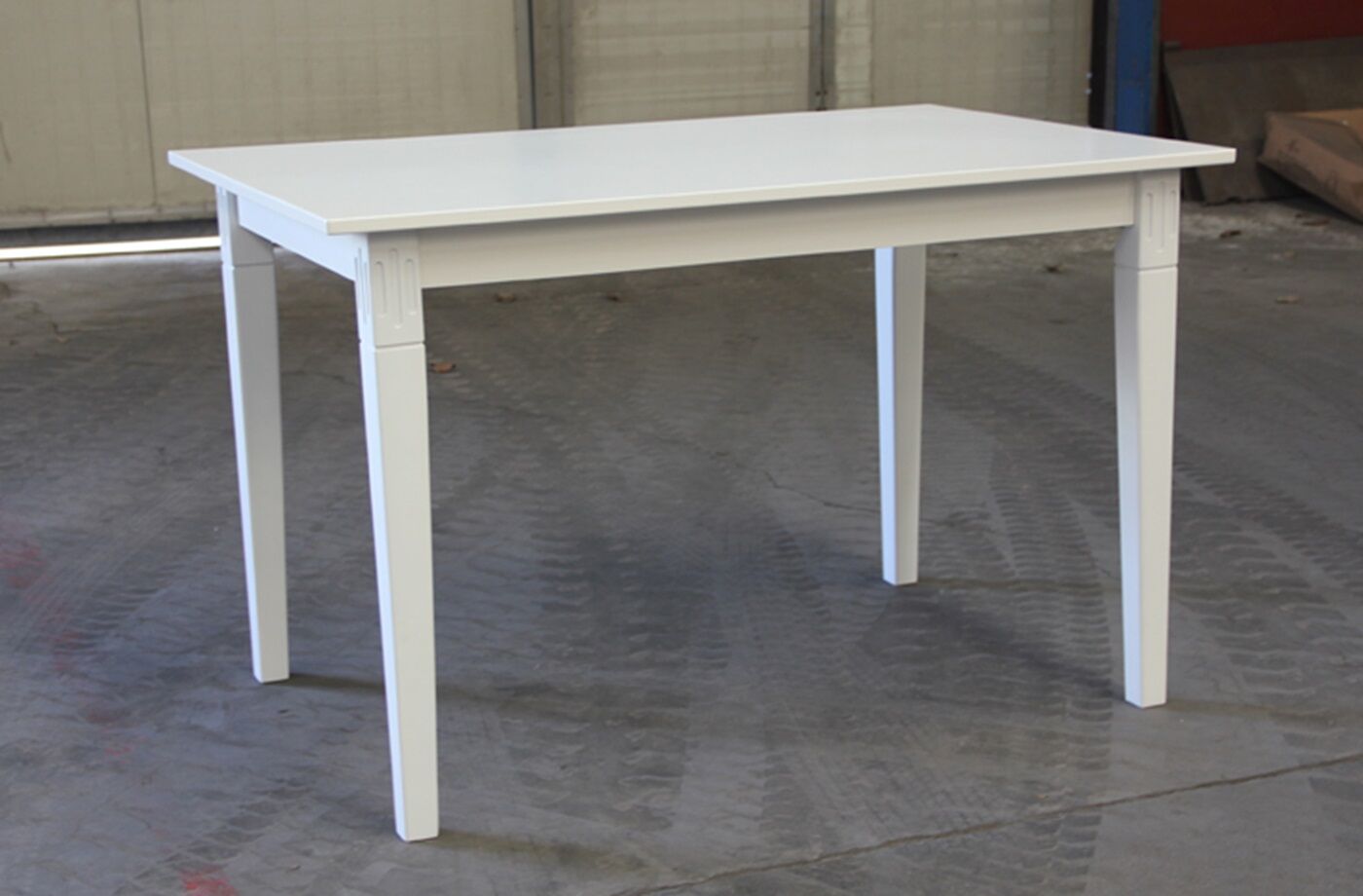 White Color Table Wooden Dining Table (m-x1073) - Buy China Wholesale ...