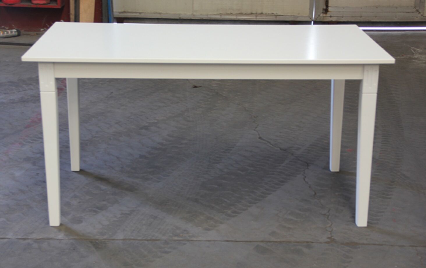 White Color Table Wooden Dining Table (m-x1073) - Buy China Wholesale ...