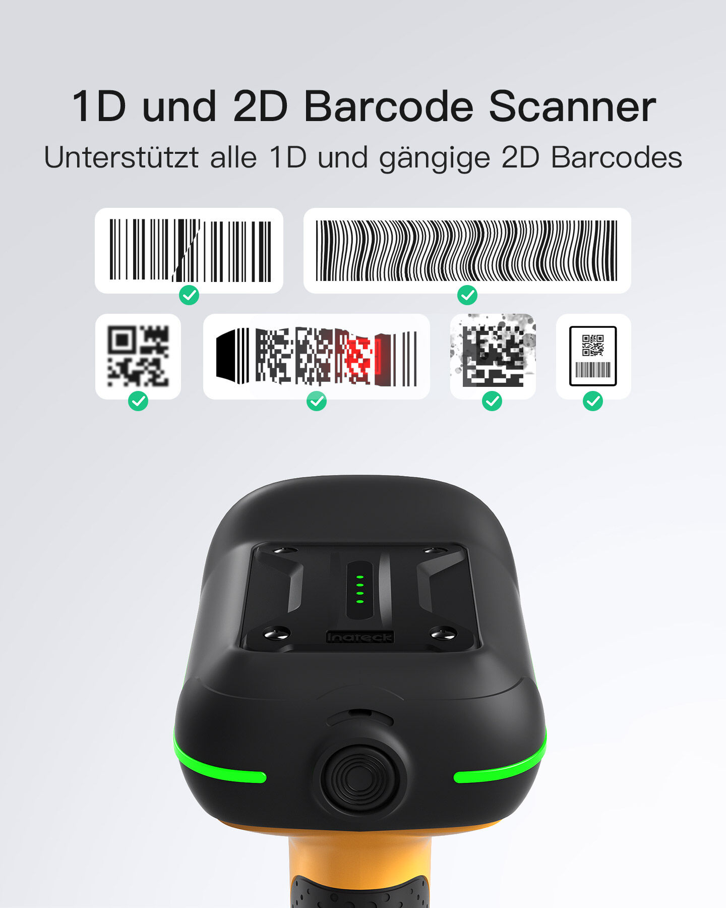 Ip67 Waterproof 1d&2d Barcode Scanner For Industry Warehouse Management ...