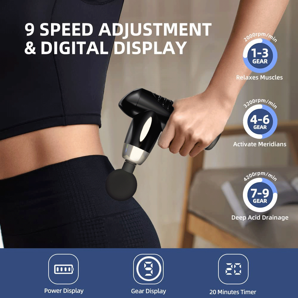 Wholesale Relaxation Massage Instrument Fascia Gun Portable Pocket Mini ...