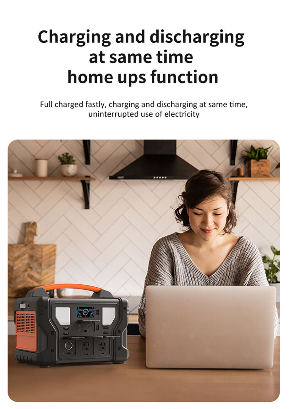 Outdoor Backup 700w Lifepo4 Mobile Solar Powered Electric Generator ...