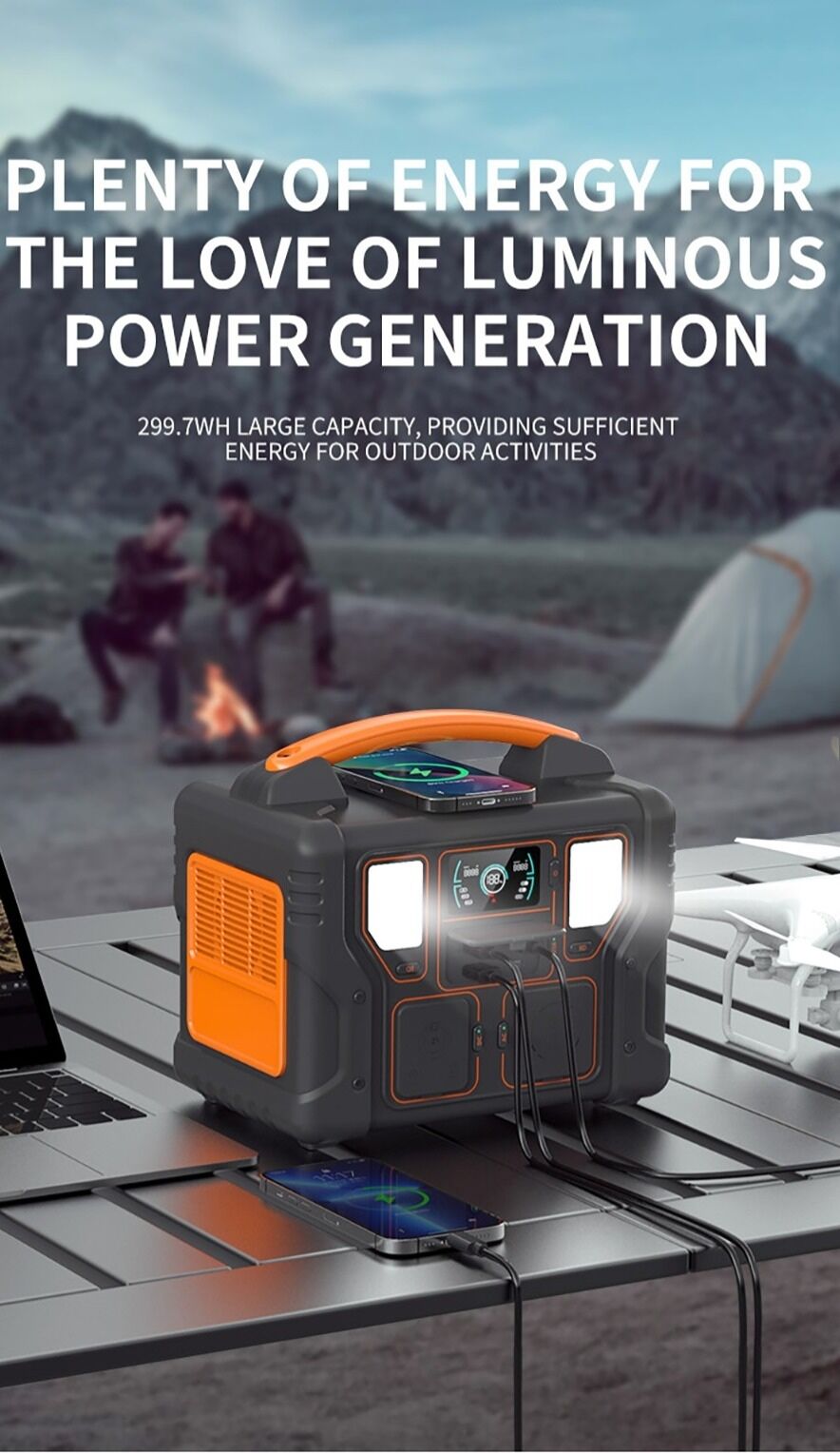 Bulk Buy China Wholesale Custom Ac Dc Small Camping Mobile Power Bank ...