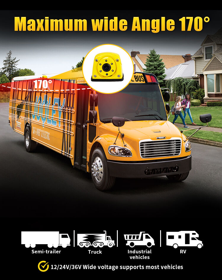 Wholesale Ahd Rear View Side View Camera Security System For School Bus ...