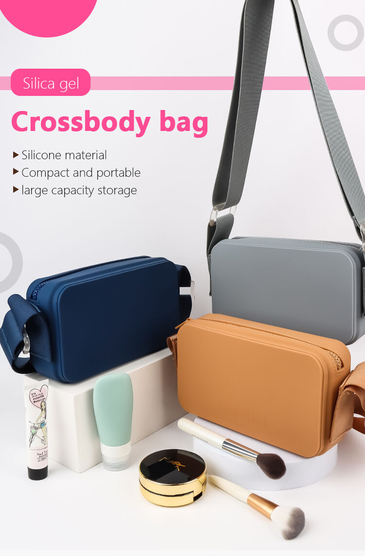 Waterproof Silicone Butt Bag Camping Backpack Silicone Crossbody Bag ...