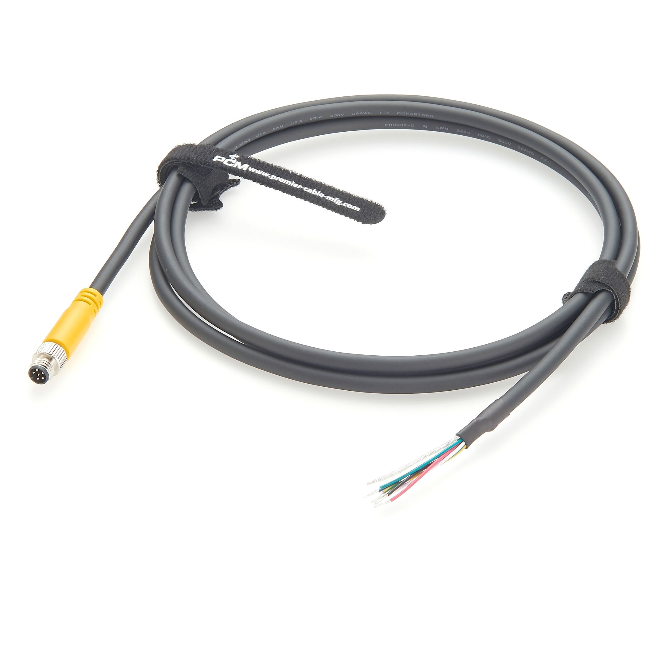 Buy China Wholesale M8 6 Pin Industrial Camera Trigger Cable Basler ...