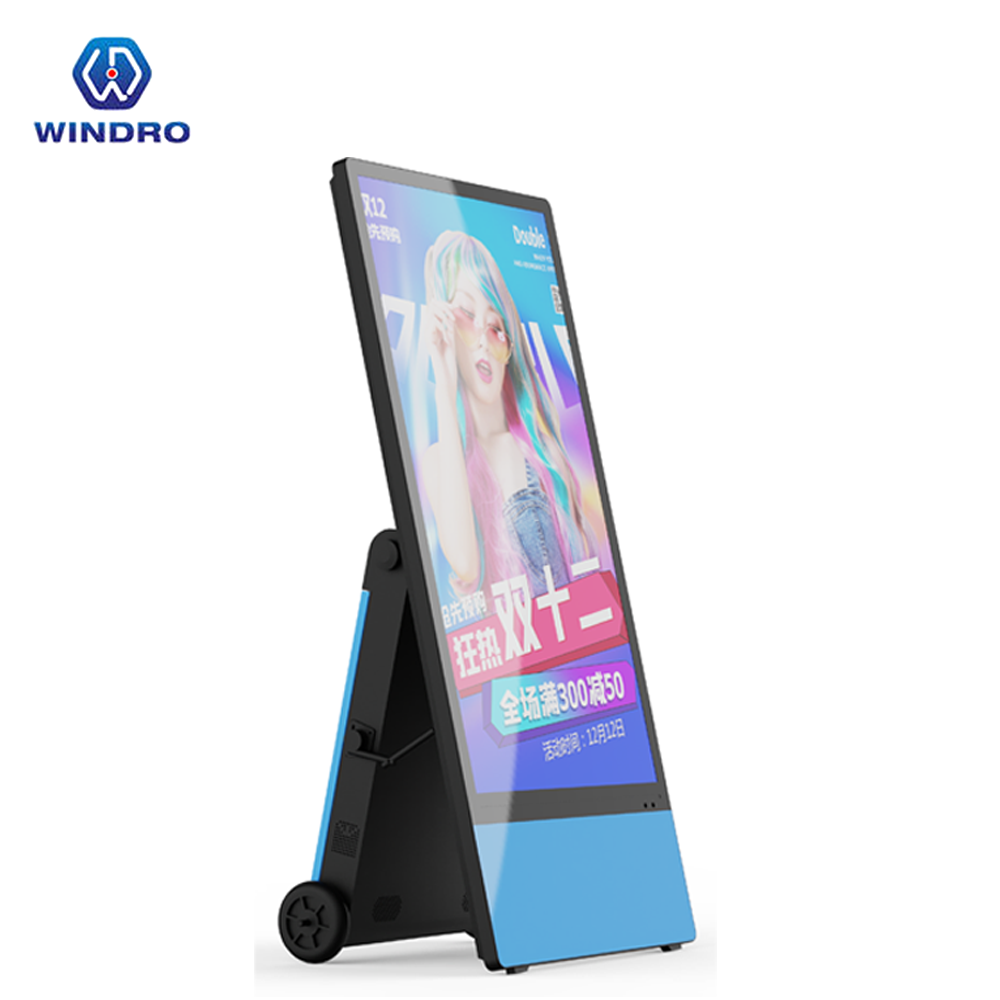 43 55 Inch New 10-12 Hours Playtime Lcd Portable Battery Powered ...