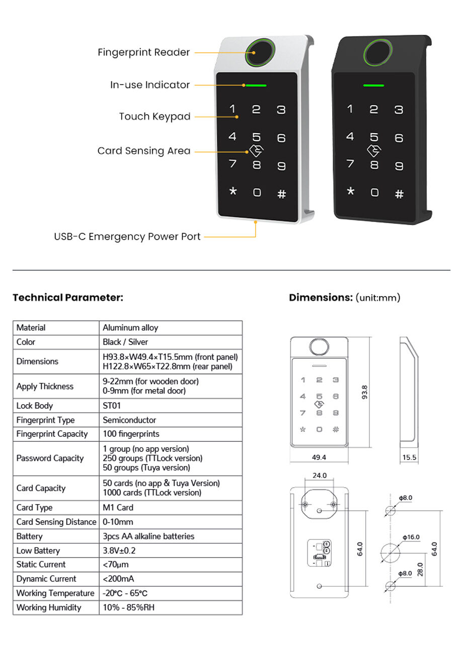 Digital Electric Code Card App Rfid Locker Lock Keyless Smart Drawer ...