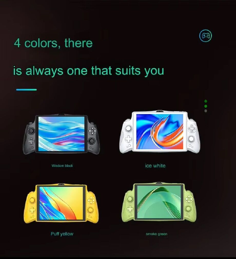 2024 New Portable Video Game 8-inch Handheld Game Player Portable Hd ...