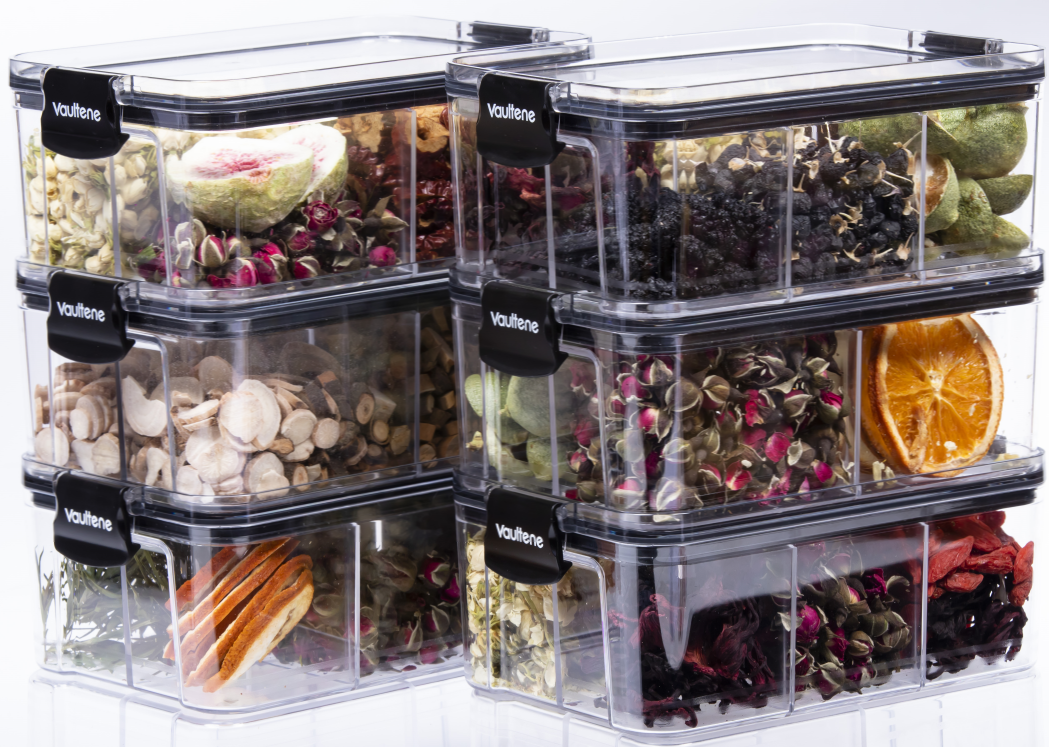 Wholesale 2 Adjustment Compartment Containers 700ml With Sealed Lids ...