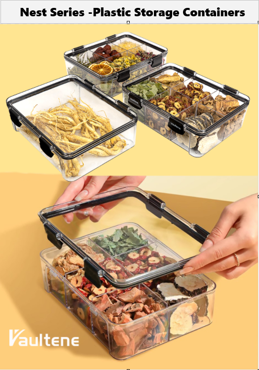 Hotsales New Design 1.5l Food Storage Containers With Removable ...