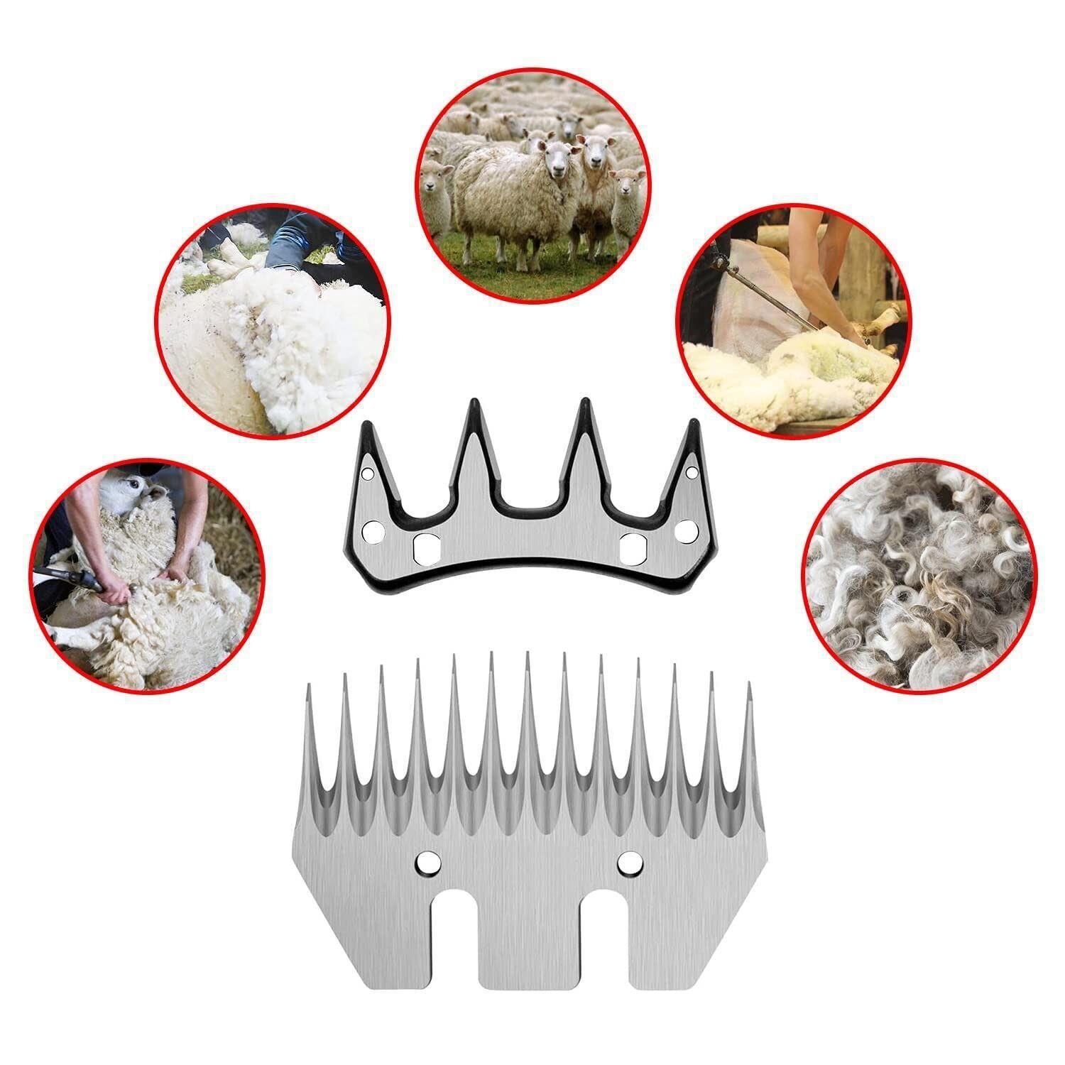 13 Teeth Shears Comb Cutter Goat Wool Scissor Accessories Shearing ...