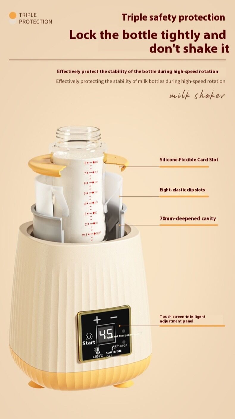 Rechargeable Automatic Bottle Maker Milk Powder Shaker Electric Baby ...