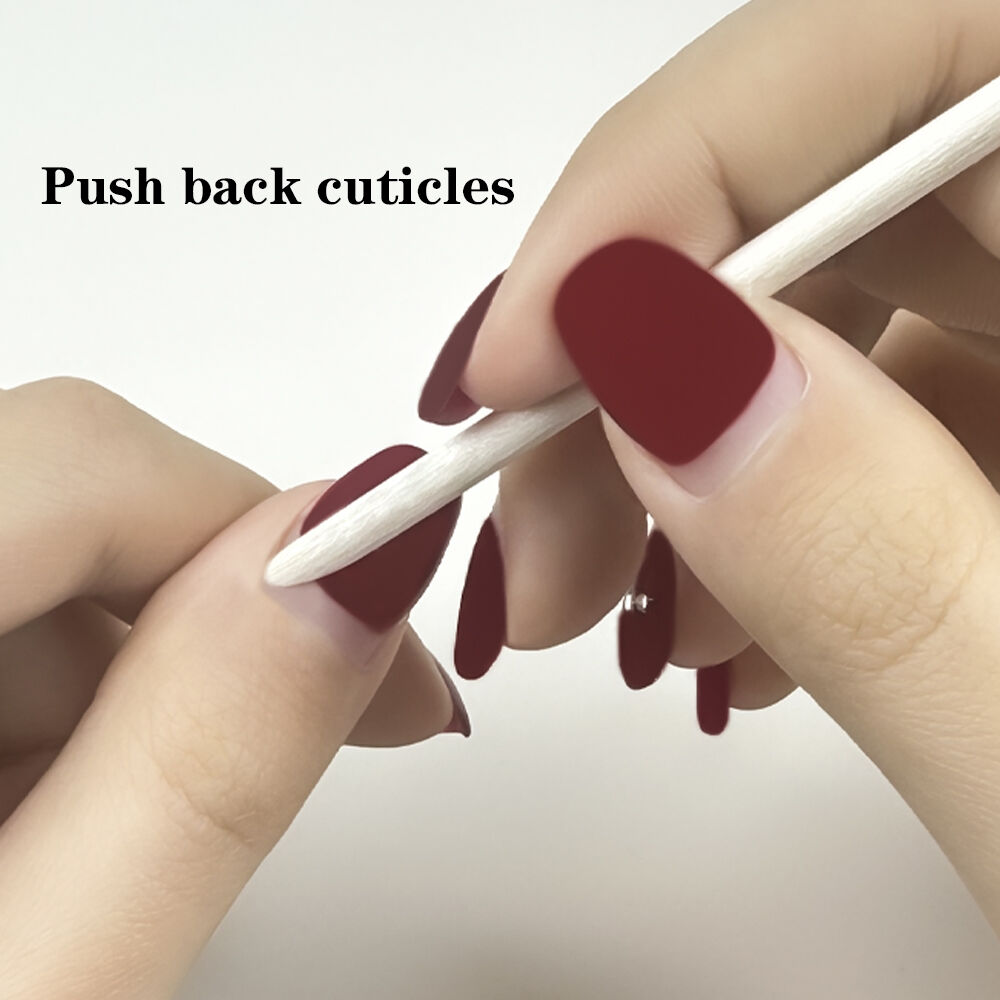 Manufacturer 30 Pcs Wooden Nail Sticks Double Sided Multi Functional ...