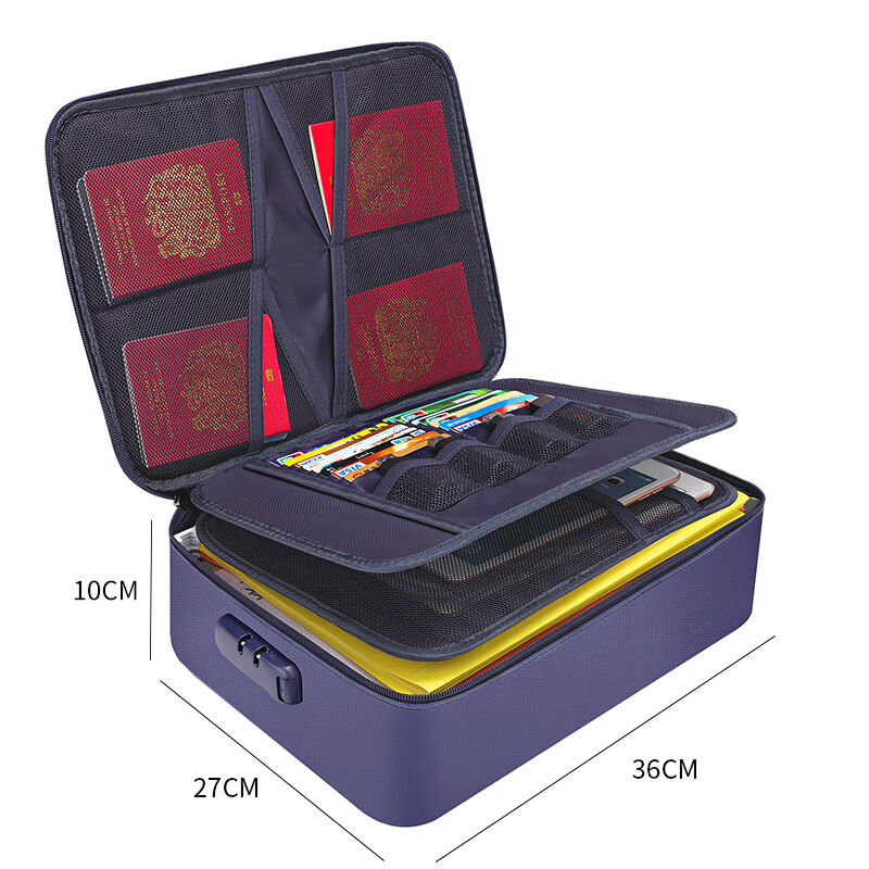 Uknow Hot Selling Portable Upgraded Heat Fireproof Waterproof Safe ...