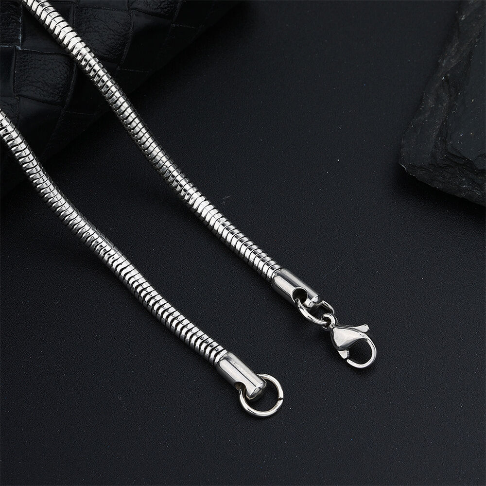 Bulk Buy China Wholesale Wholesale Stainless Steel Round Snake Chain ...