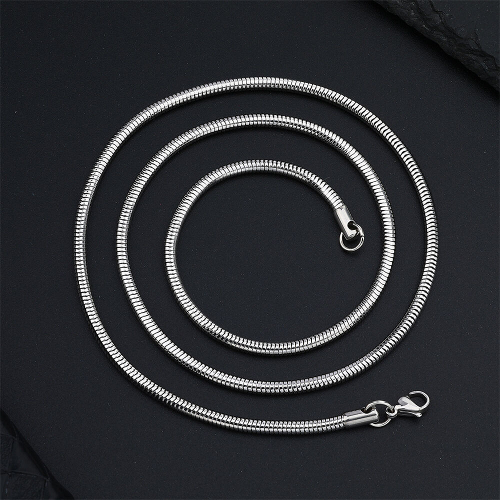 Bulk Buy China Wholesale Wholesale Stainless Steel Round Snake Chain ...