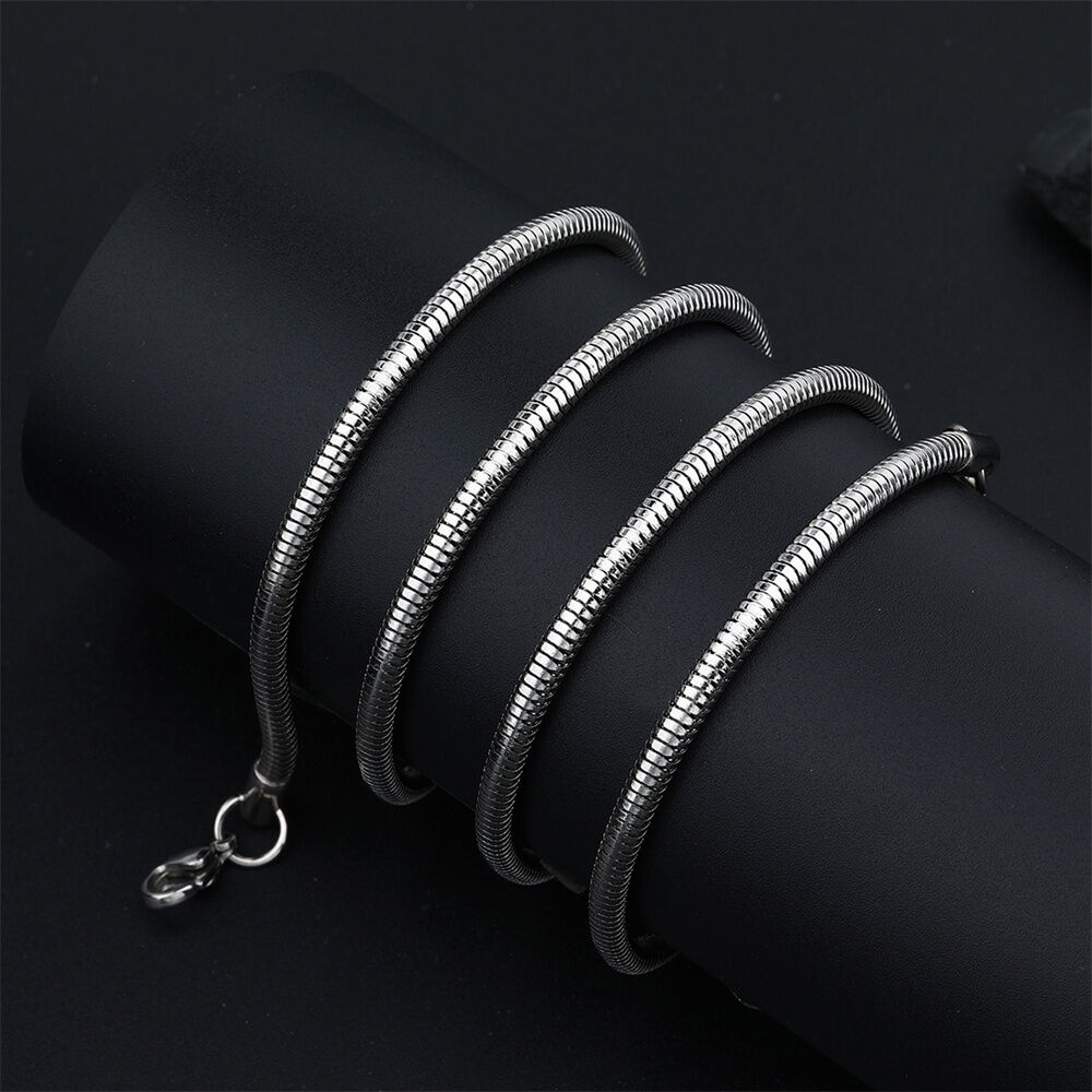 Bulk Buy China Wholesale Wholesale Stainless Steel Round Snake Chain ...