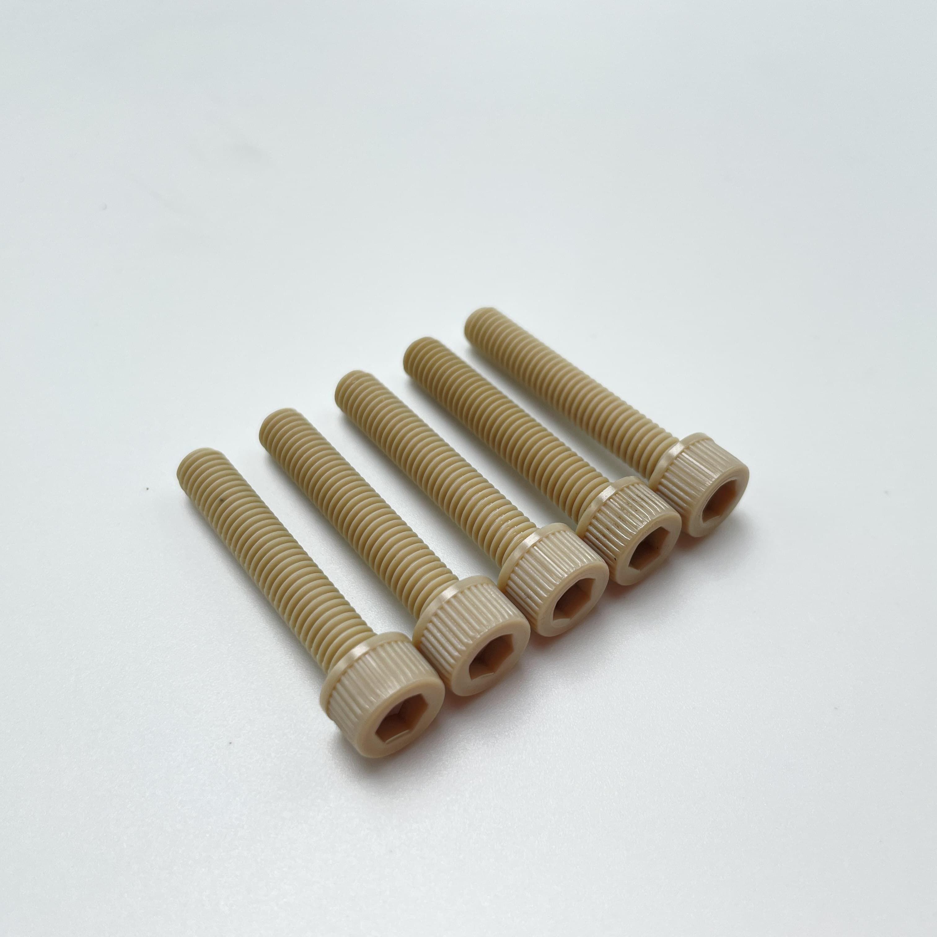 High Precision Plastic Peek Small Round Head Hexagon Socket Screw Set Screws - Buy China ...