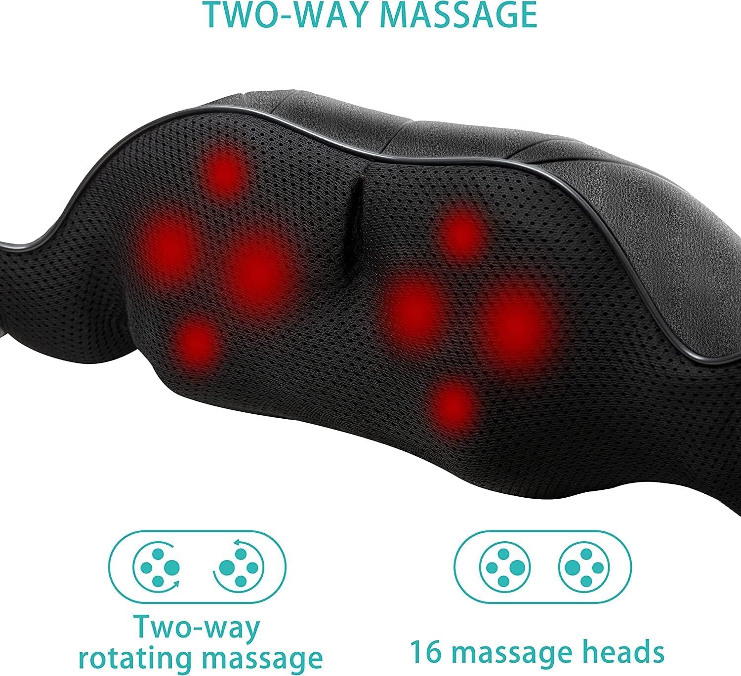 Asy&safe To Operate&three Custom Speed Modes Back Massager One Simple ...