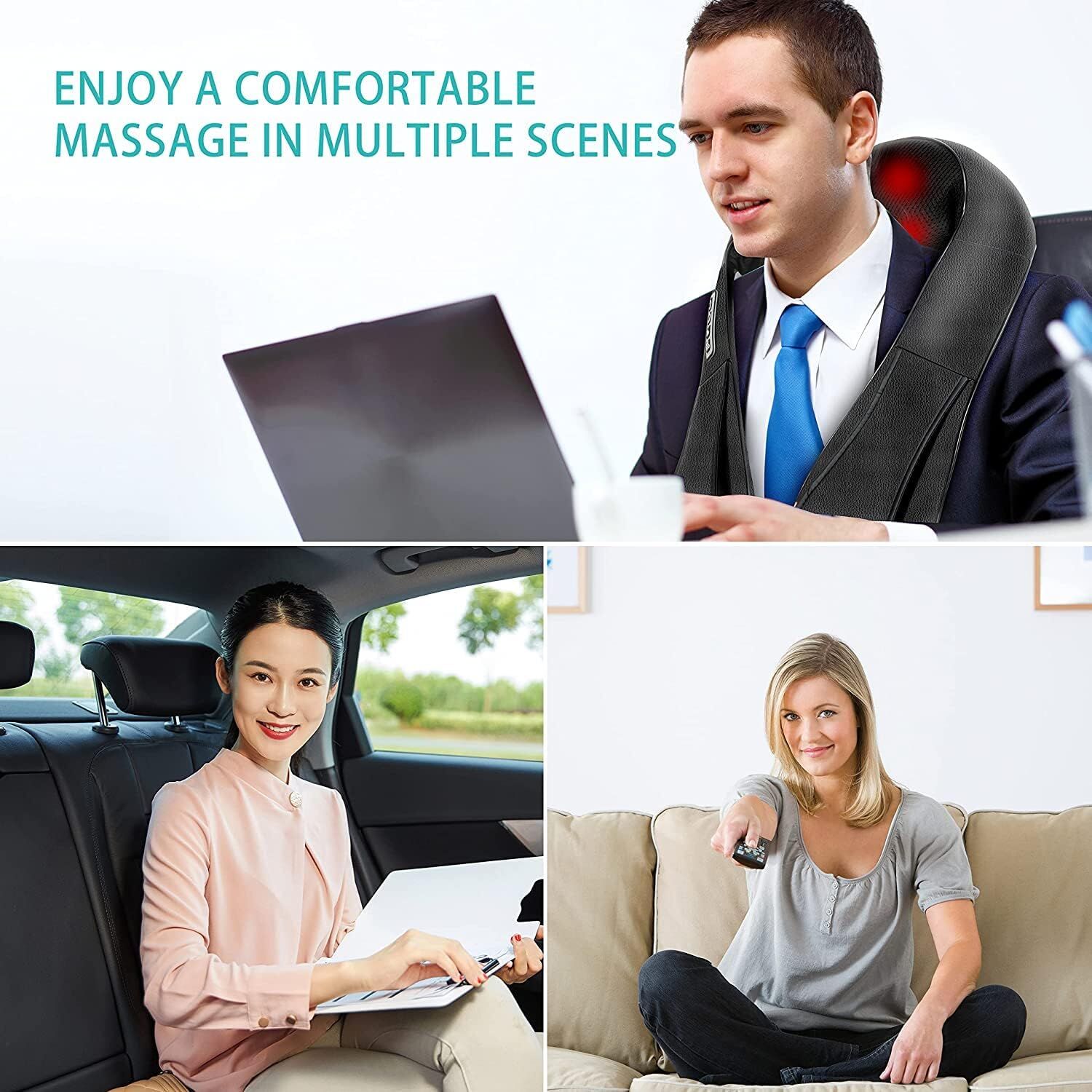 Asy&safe To Operate&three Custom Speed Modes Back Massager One Simple ...
