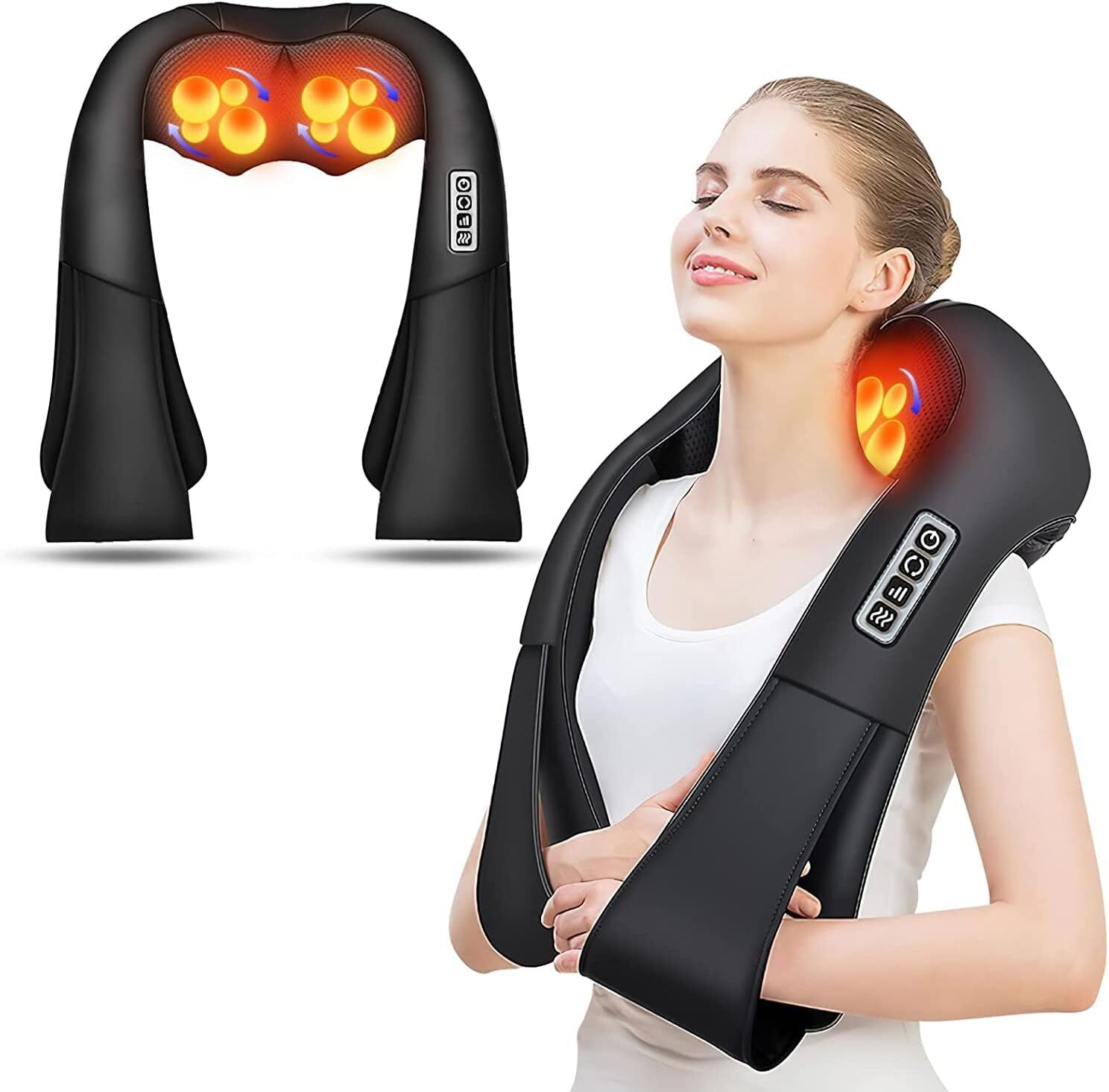 Asy&safe To Operate&three Custom Speed Modes Back Massager One Simple ...