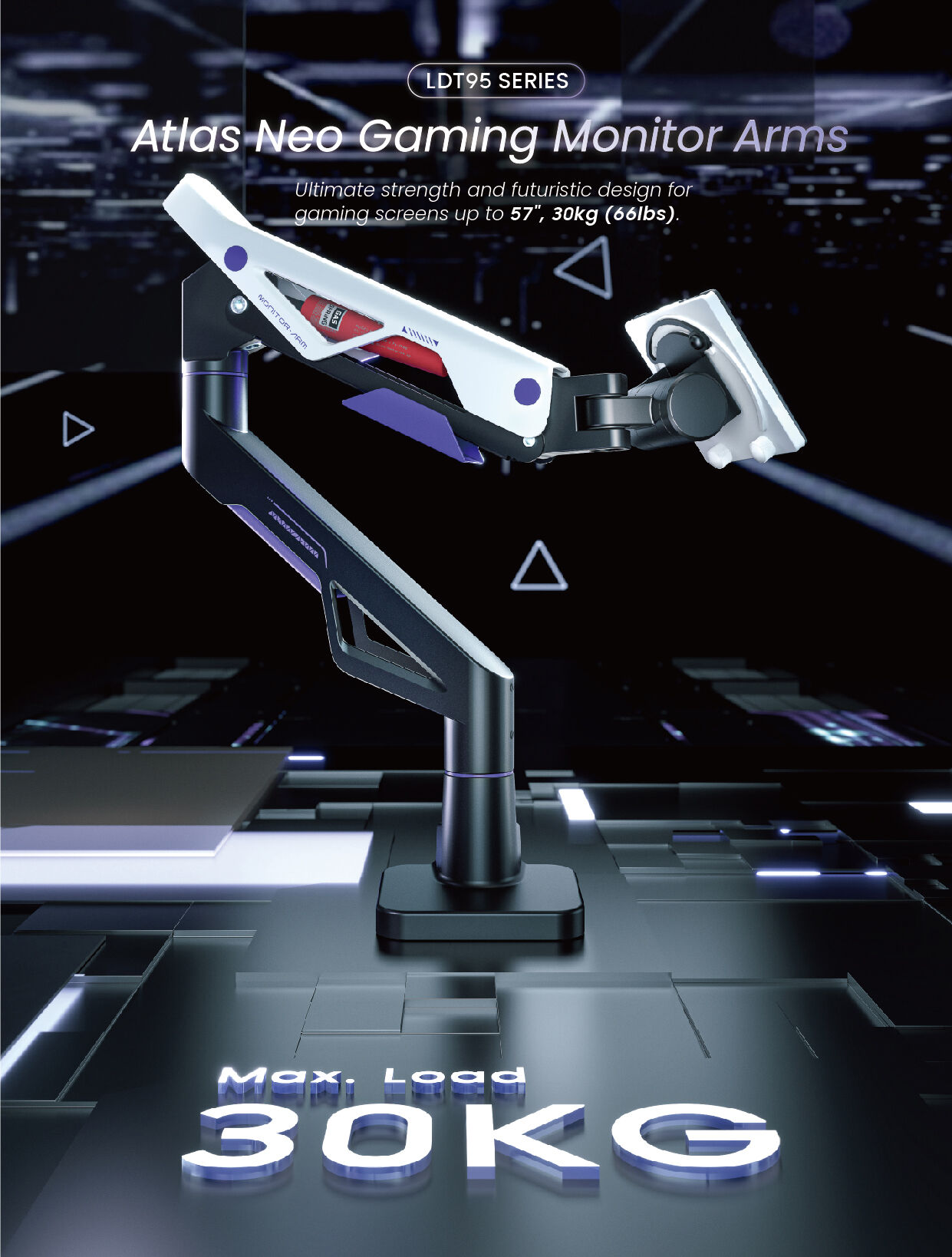 Bulk Buy China Wholesale Ldt95-c024ucp 24"-57" 27kg Atlas Neo Dual ...