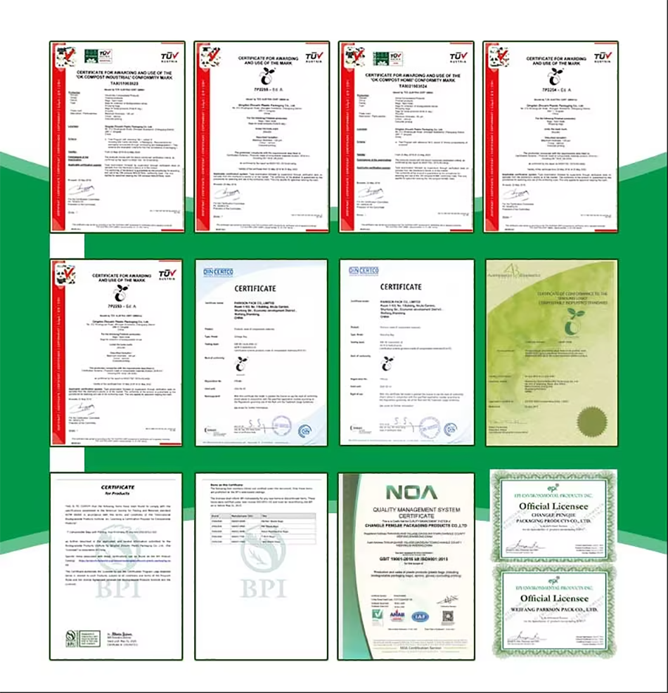 Custom Corn Starch Compostable Large Biodegradable Portable Pet Dog ...