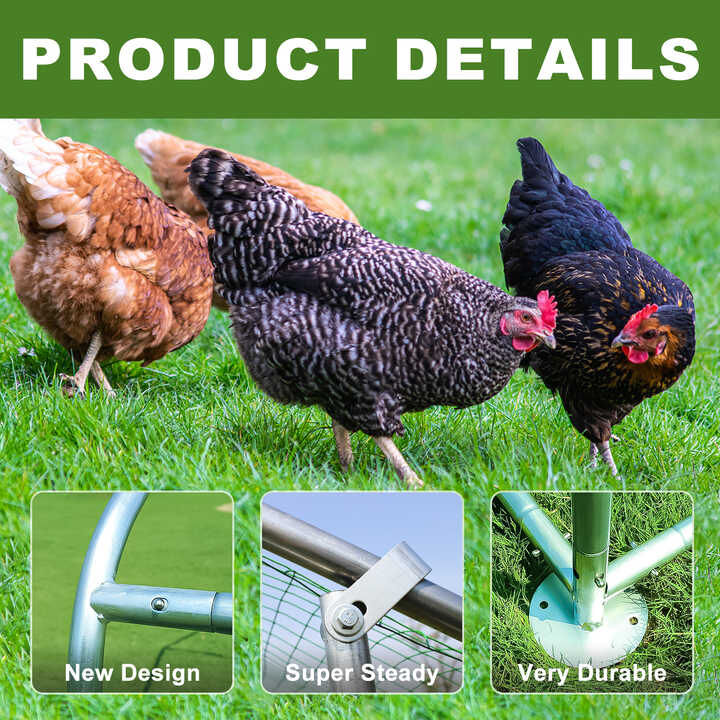 2025 Hot Sale Item Oem Chicken Wire Mesh Chicken Coop With Roof For ...