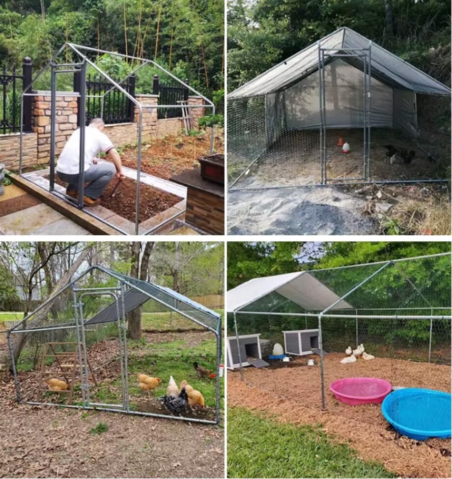 2025 Hot Sale Item Oem Chicken Wire Mesh Chicken Coop With Roof For ...