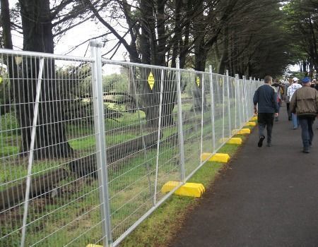 Temporary Garden Fencing, Outdoor Temporary Fence Panel, Temporary Yard ...