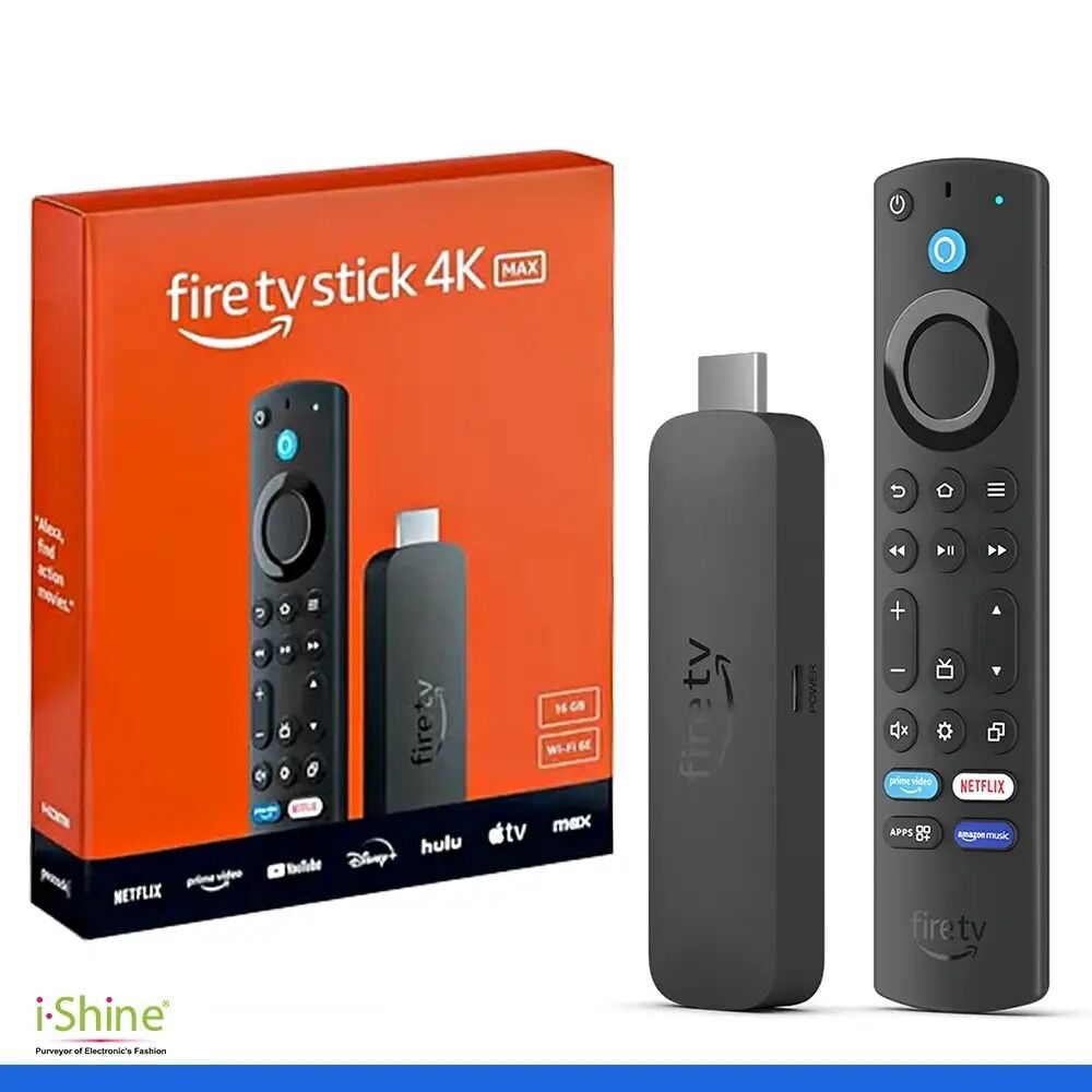 New Original 2023 Amazon Tv Fire Stick 4k Max Hd Firestick With Alexa ...