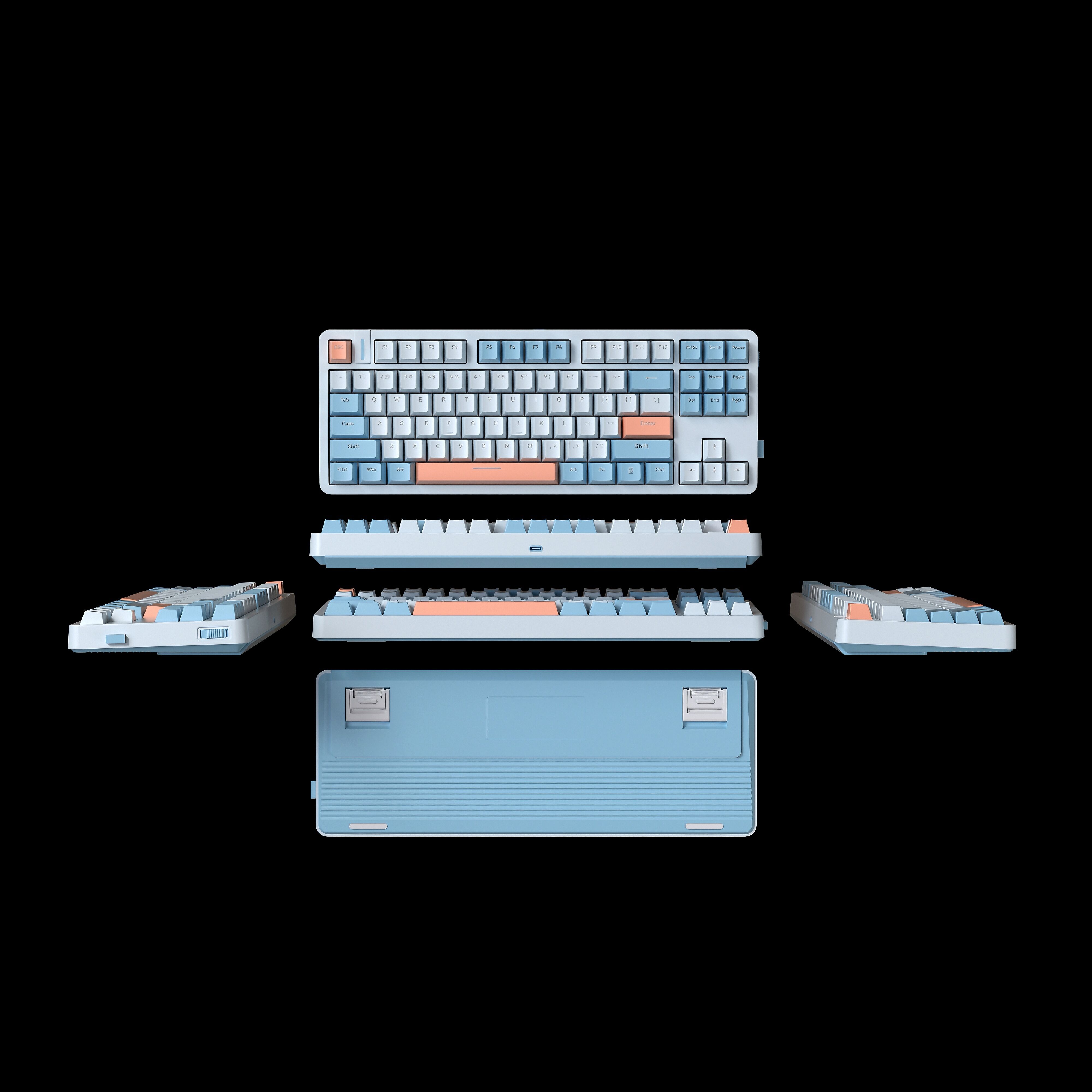 87 Keys High Level Mechanical Keyboard Mk 0218 - Buy China Wholesale 3 ...