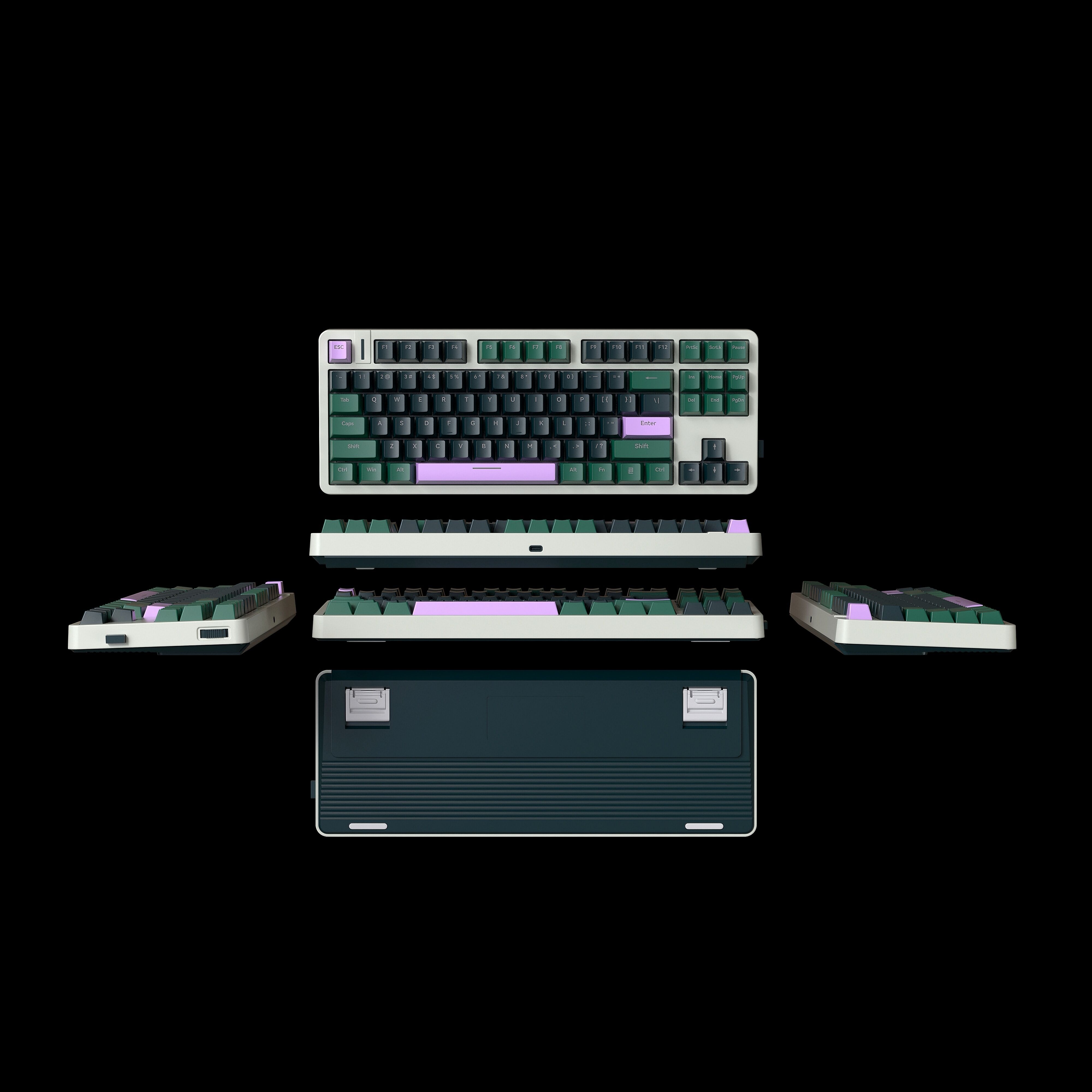 87 Keys High Level Mechanical Keyboard Mk 0218 - Buy China Wholesale 3 ...